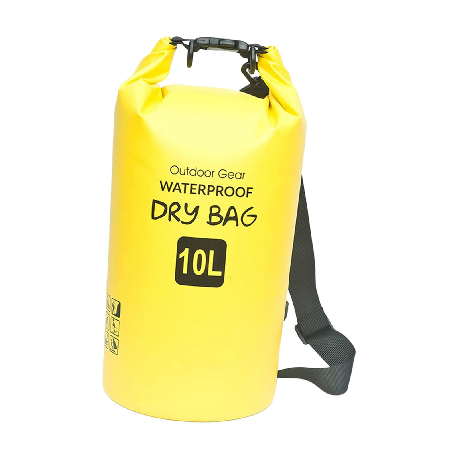 Bolsa Seca Impermeable 10L Roll Top Kayak Flotador Bolsa Para Acampar ...