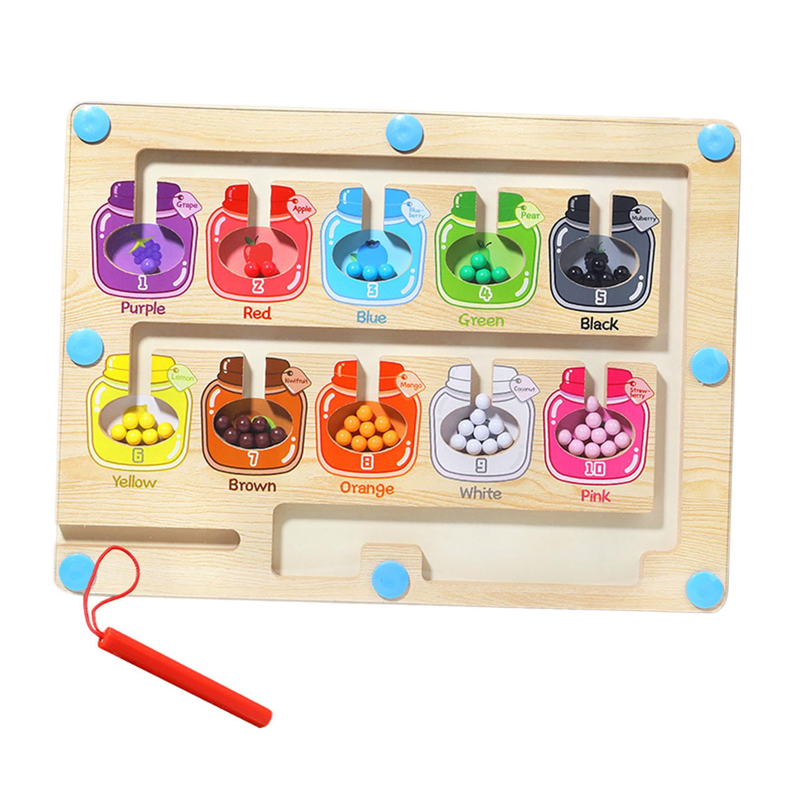 Laberinto De Colores Y Números, Actividades, Habilidades Motoras Finas ...