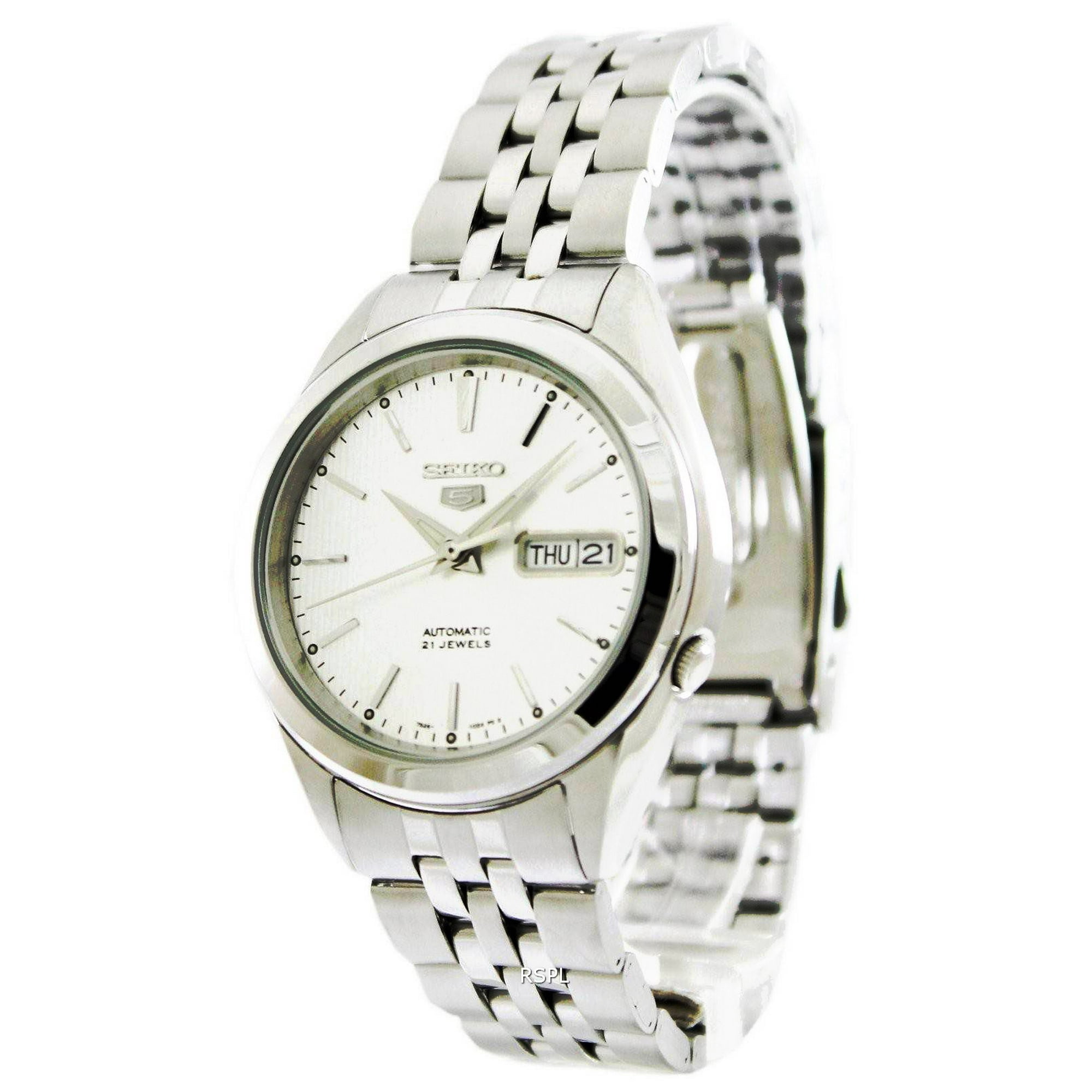Reloj Seiko 5 Stainless Steel Automatic 21 Jewels SNKL15 SNKL15K1 ...