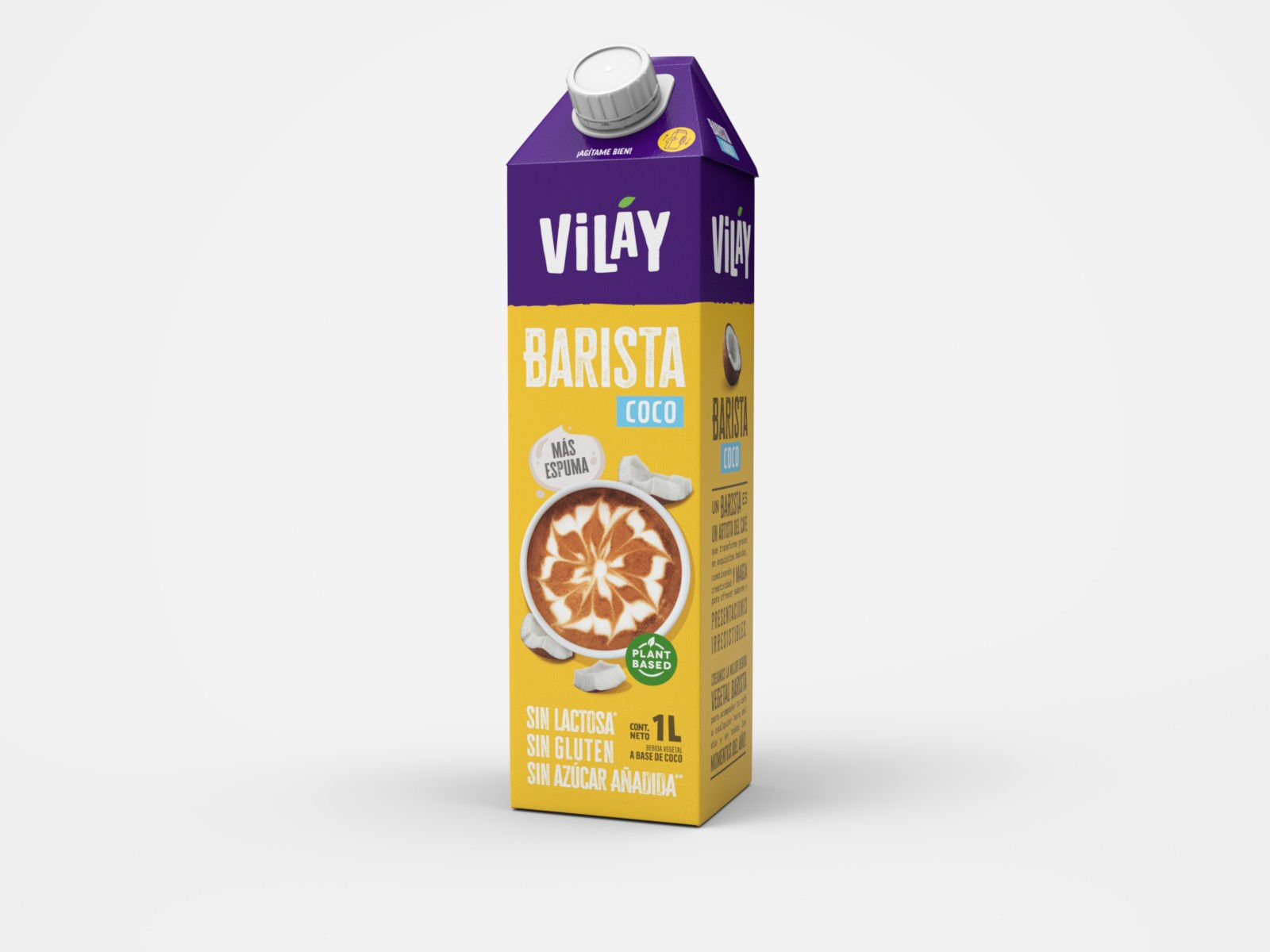 BEBIDA VEGETAL BARISTA COCO, 1 L | Lider