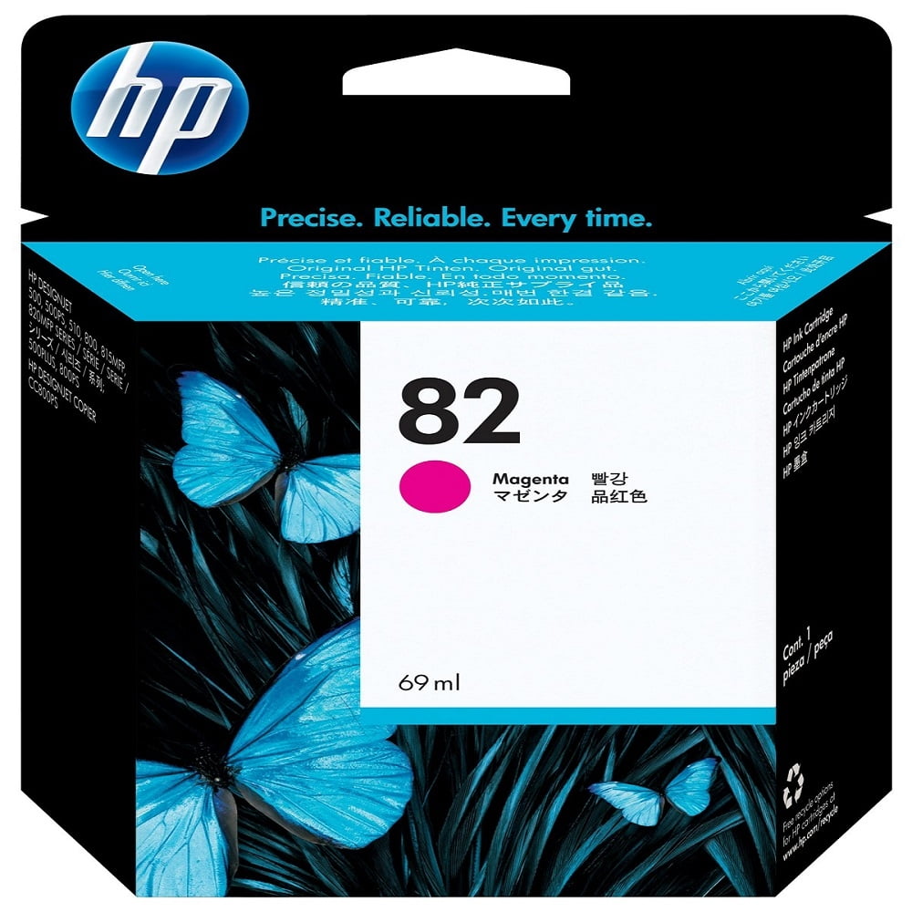 Cartucho Tinta HP 82 C4912A 69ml Magenta | Lider