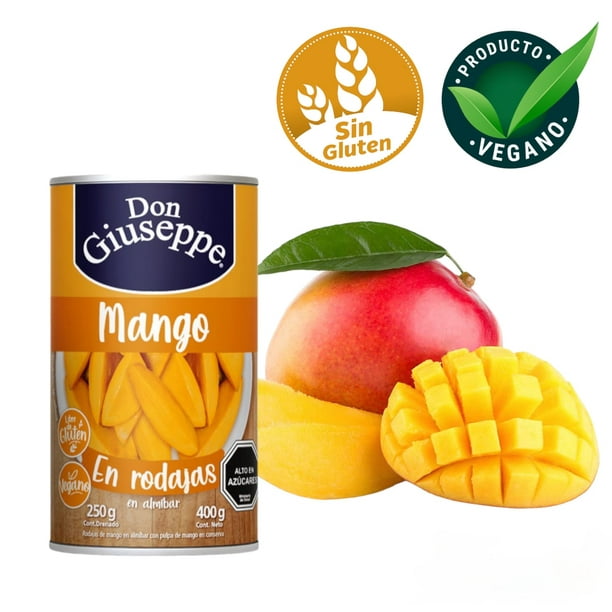 Mangos En Almíbar 3 Unidades De 400G | Lider