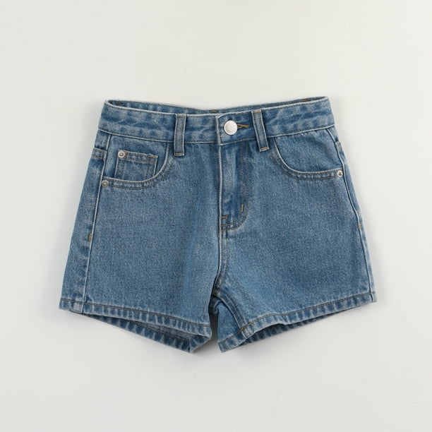 Short Niña Azul Denim Básico The Brands Club | Lider