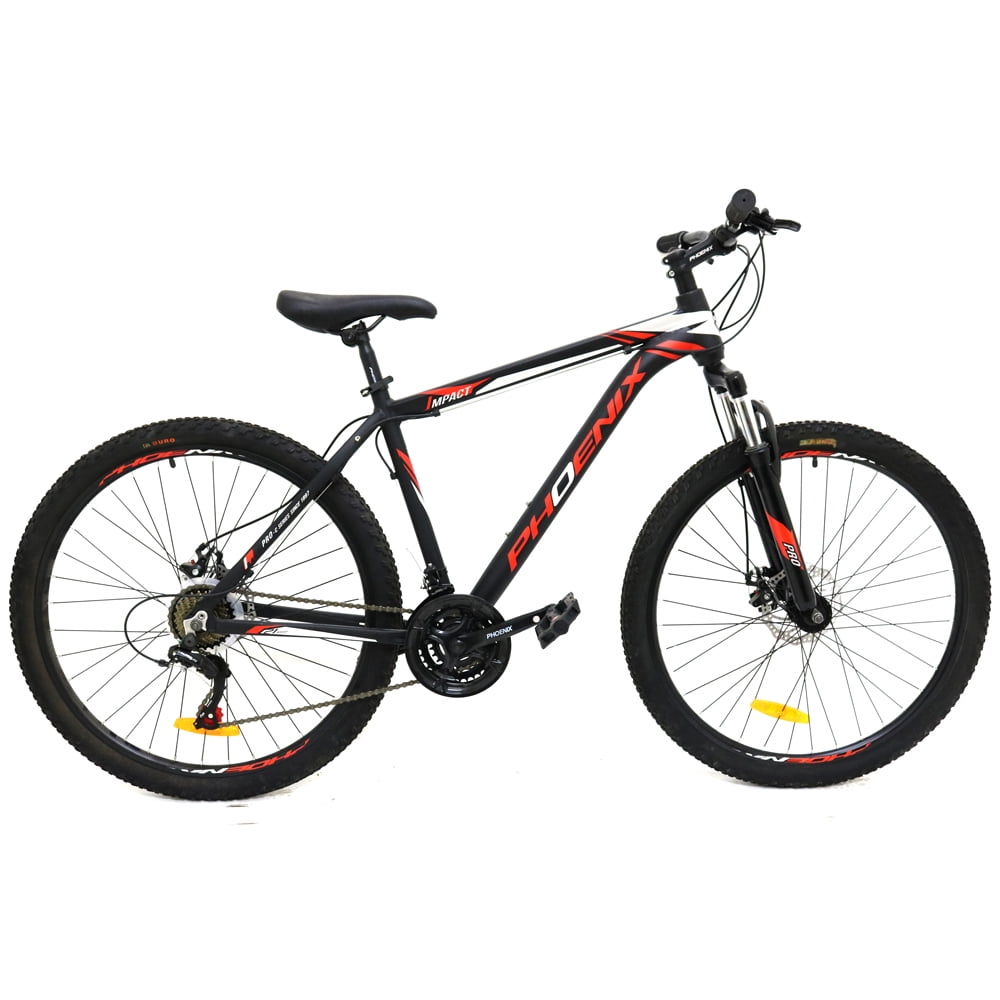 Bicicleta 27.5 MTB 21S Negro/Rojo | Lider