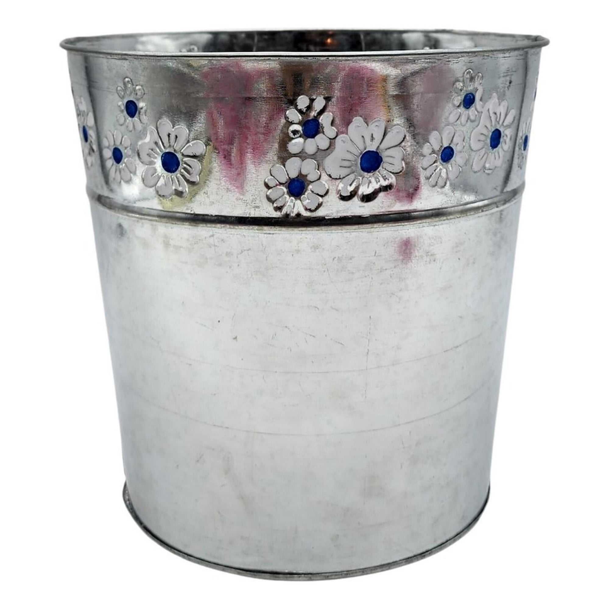 Balde Tipo Hielera Cubeta Cubitera Metalica Champaña Hielo plateado | Lider