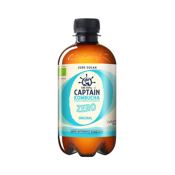 Gutsy Captain Kombucha Original Zero 1 x 400 ml | Lider
