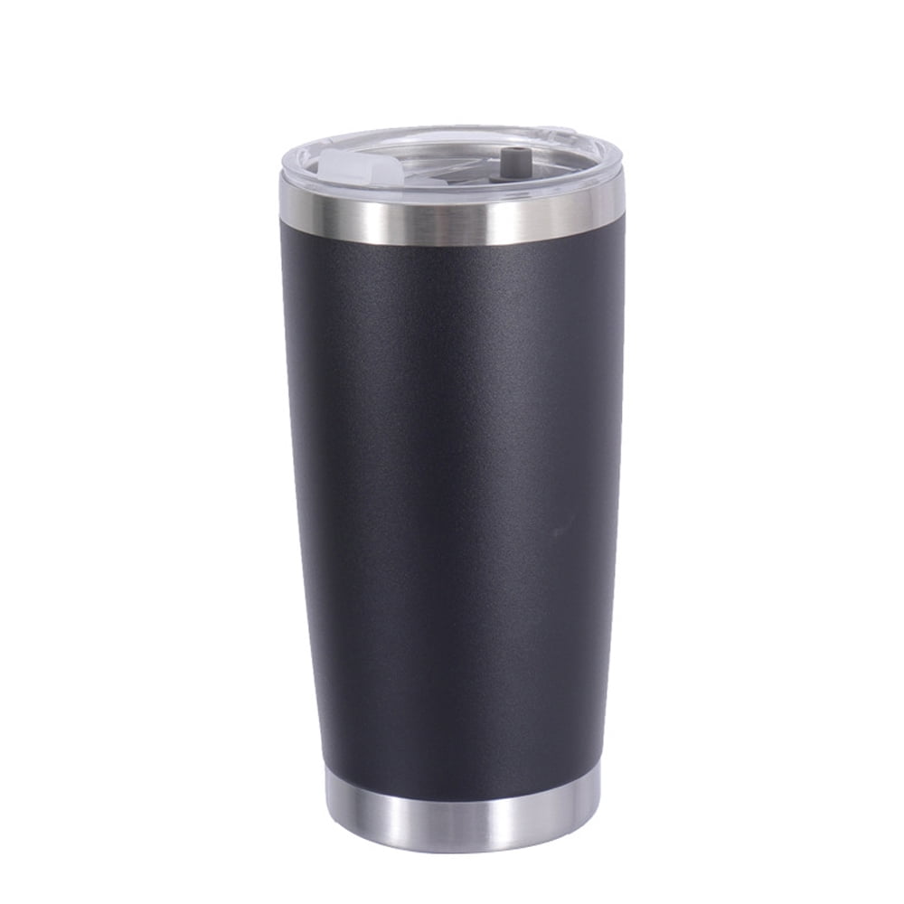 Termo para coche de 600 ml con tapa, termo de acero inoxidable, termo ...