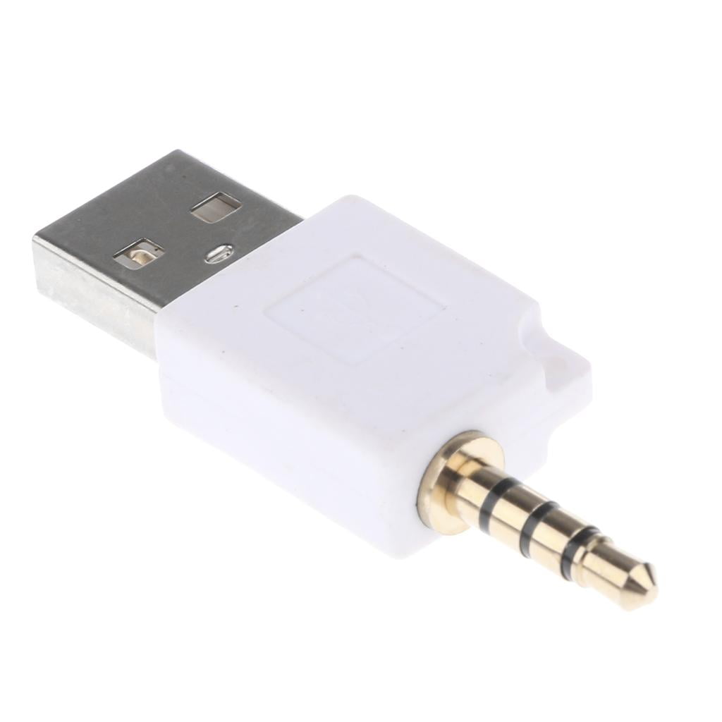 Adaptador USB 2.0 A 3.5mm Para Apple IPod Shuffle 1ra 2da Generación ...