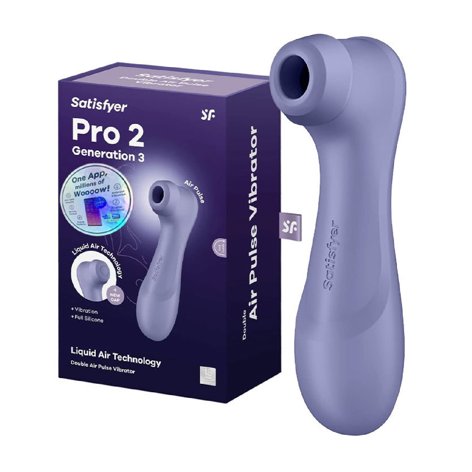 Satisfyer Pro 2 Generation 3 Con App & Bluetooth Lila | Lider