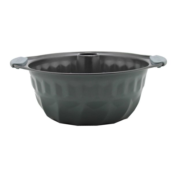 Molde Repostería Redondo Queque Antiadherente Gris | Lider