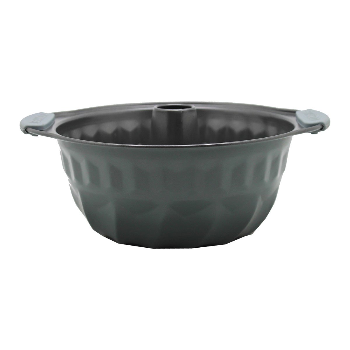 Molde Repostería Redondo Queque Antiadherente Gris | Lider