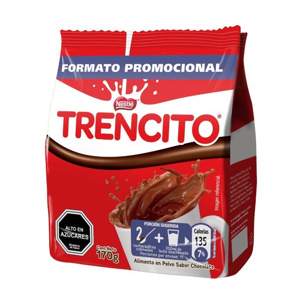 Saborizante En Polvo Trencito Chocolate, 170 g | Lider