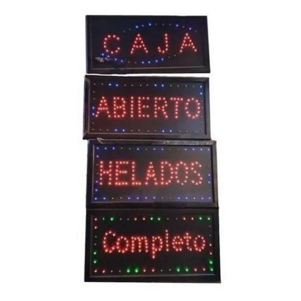 Letrero Led Luminoso 48*25cm | Lider
