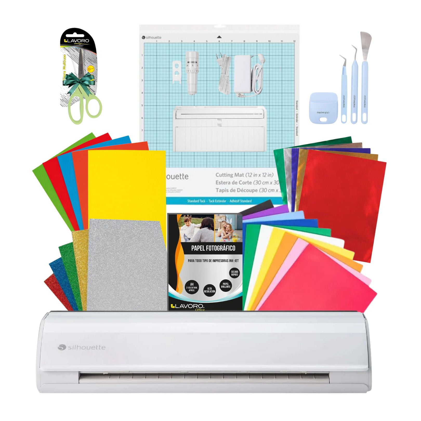 Kit Papeleria Full Cameo 5 Blanca | Lider