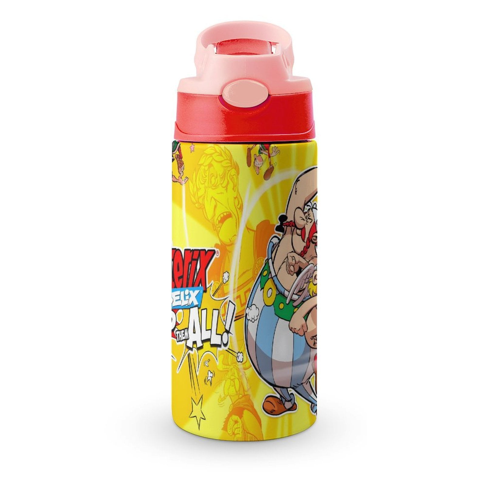 Astérix y Obélix: El Gran CombateBotella de Agua con Tapa Pop Top de Un ...