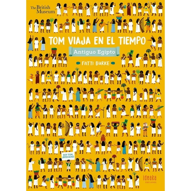 Libro Tom Viaja En El Tiempo - Antiguo Egipto | Lider