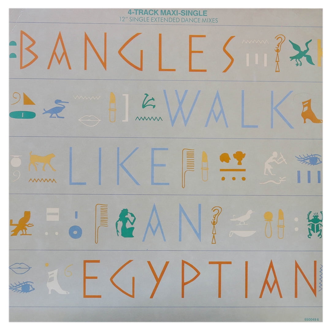 BANGLES - WALK LIKE AN EGYPTIAN | 12" MAXI SINGLE USADO | Lider
