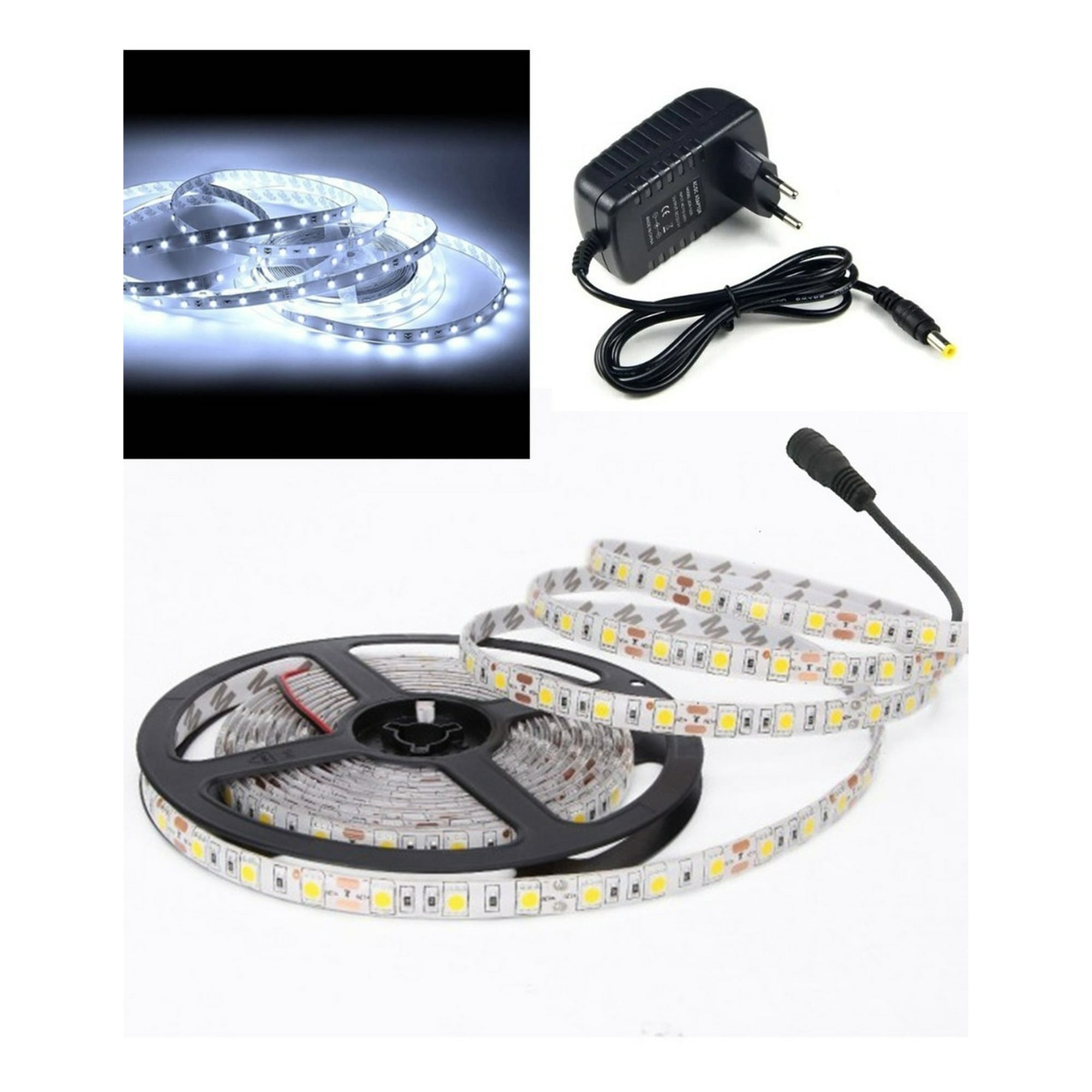 Tira Led 12v 2835 5 Metros 300 Led + Transformador 12v | Lider