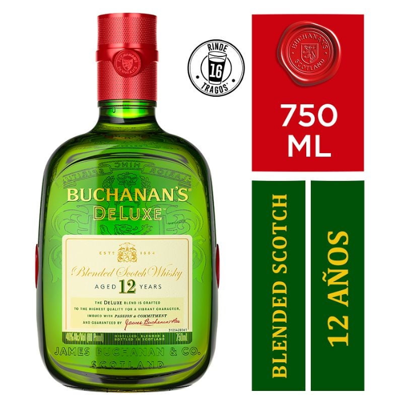 Whisky Blended Scotch 12 años 40° Botella | Lider