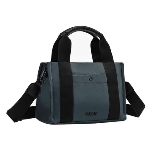 Calu Bags - Cartera Mini Tote Charlotte Petroleo Calu