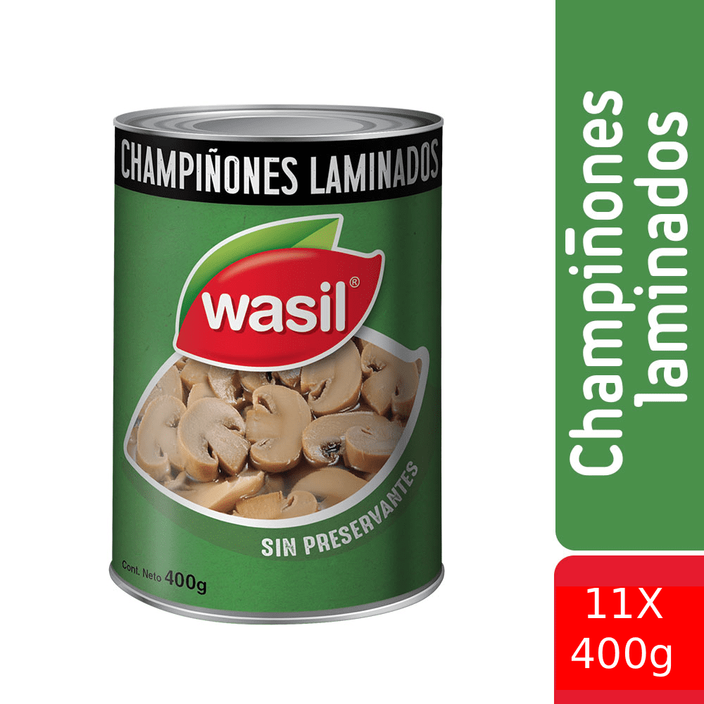 Pack Champiñon Laminado WSL 11X400 Gr | Lider