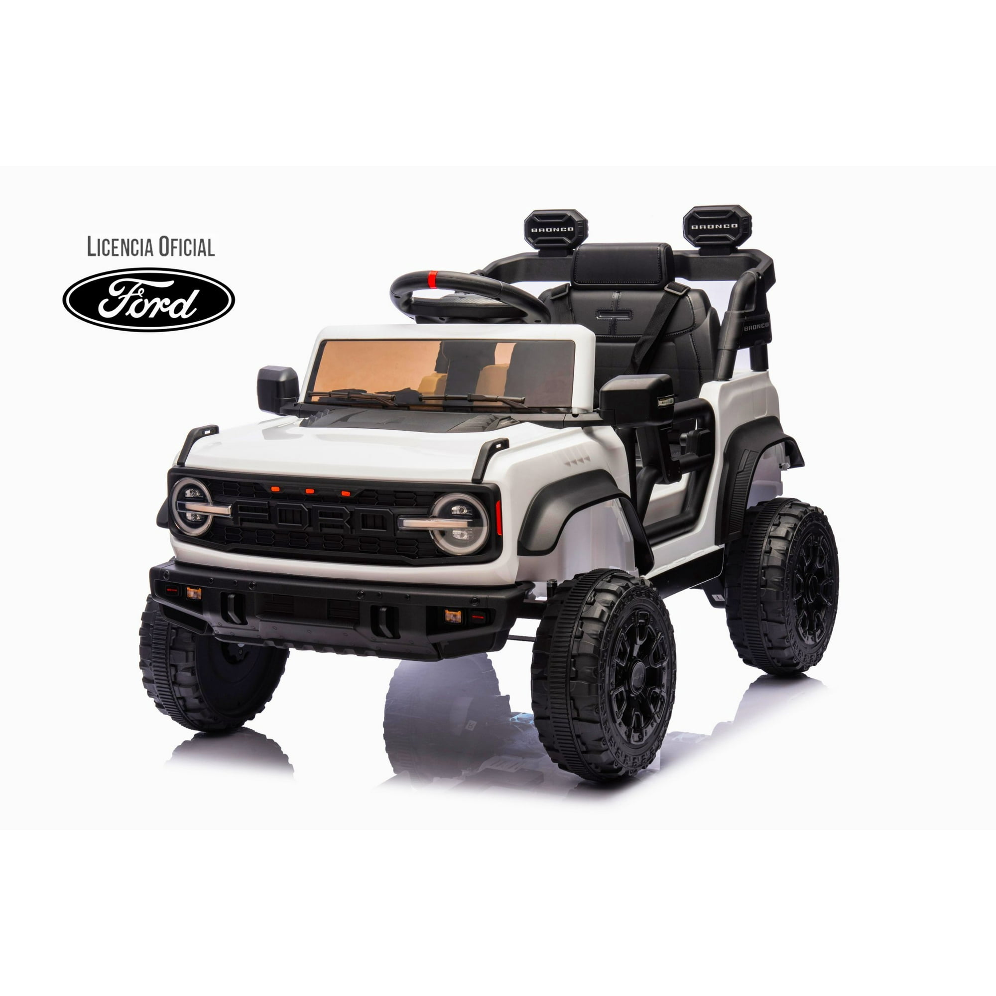 FORD BRONCO RAPTOR 12V BLANCO | Lider