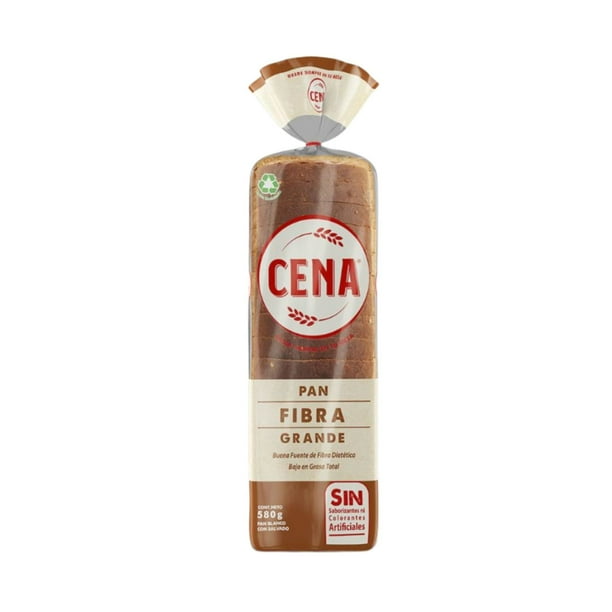 Pan De Molde Integral Fibra 1 Un, 580 gr | Lider