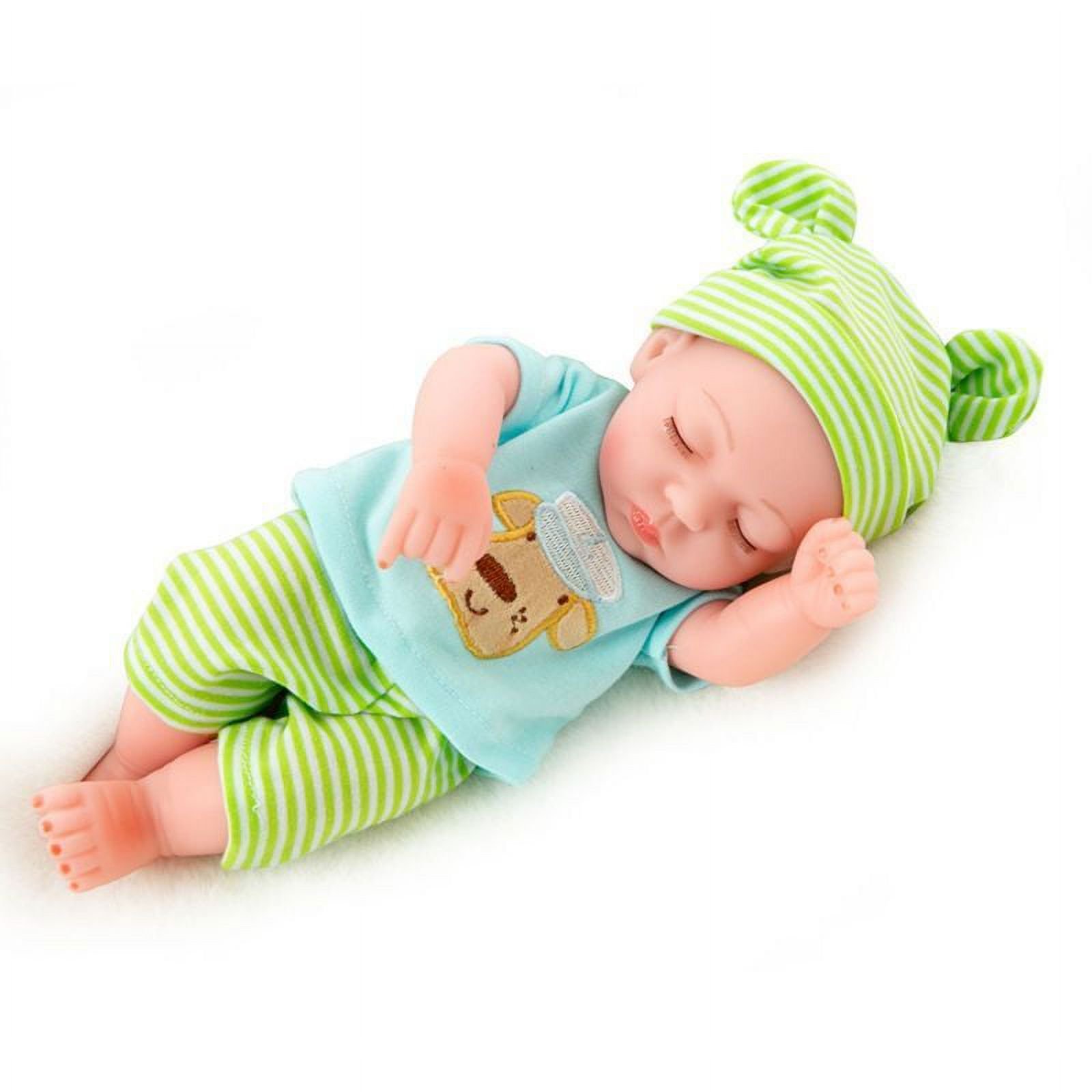 30cm/11.8in Reborn Simulated Doll Toy Baby Rubber Girly Puppet Doll ...