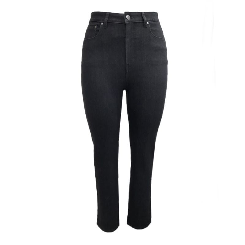 Jeans Alto Mujer Negro Talla 40 | Lider