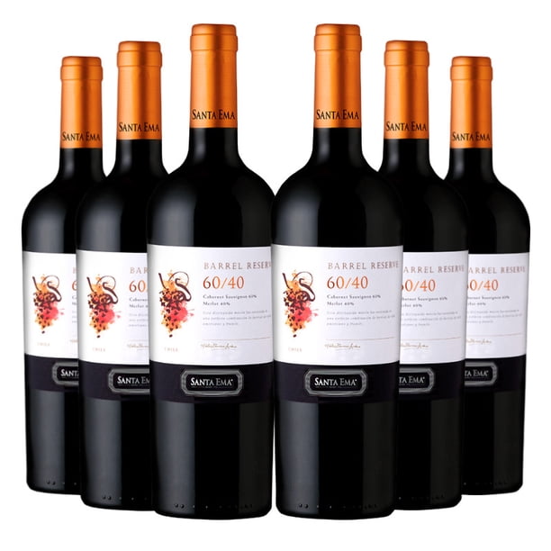 6 Vinos Barrel Reserve 60/40, 750 ml, 13.5% | Lider