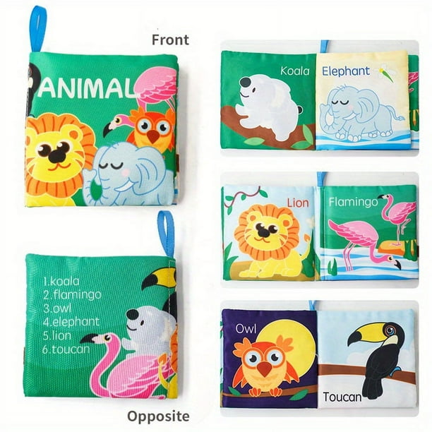 The First Soft Cloth Book For Baby That Makes Rustling Sound When ...