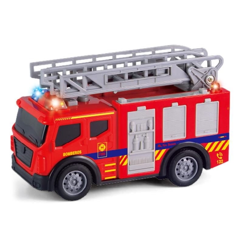 Vehículo Carro de bomberos con luz y sonido | Lider
