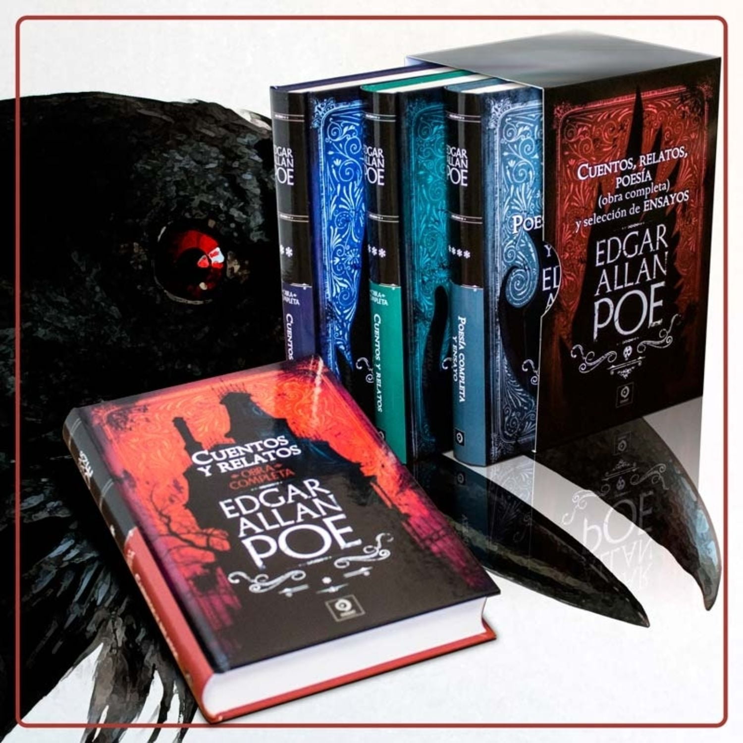 Libro Edgar Allan Poe Obras Completas 4- Volumenes | Lider