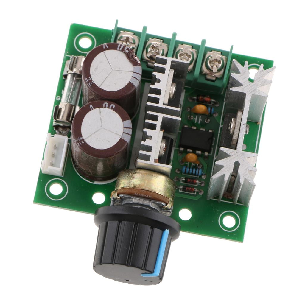 Regulador de Velocidad PWM DC, 12V-40V, 10A | Lider