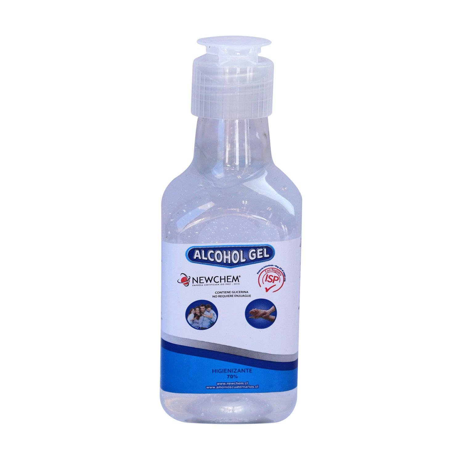 Alcohol Gel Newchem 70% - Dispensador 240 Ml blanco Borrar | Lider