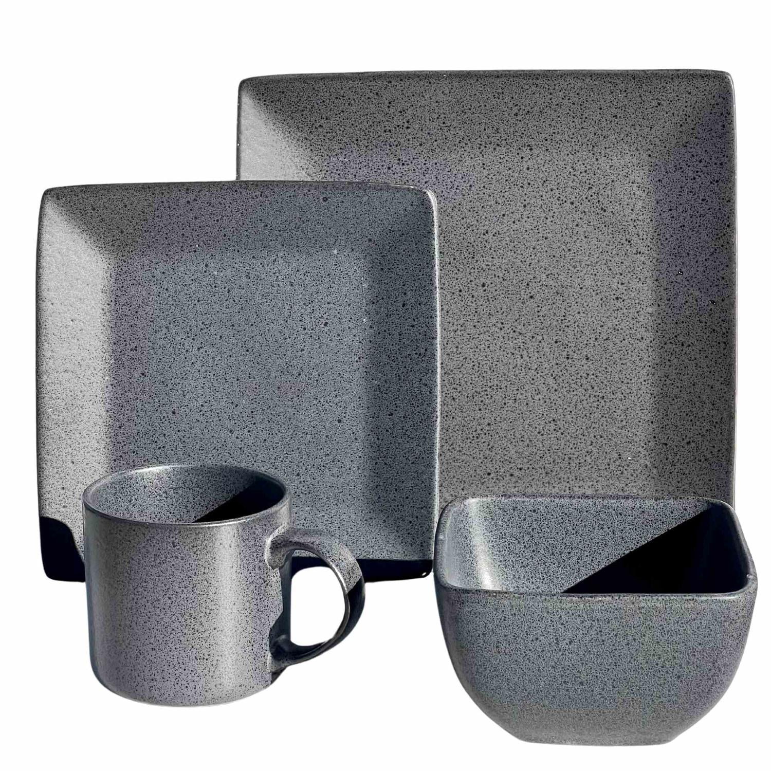 Juego de loza 16 piezas Vajilla Cerámica Manchester | Lider