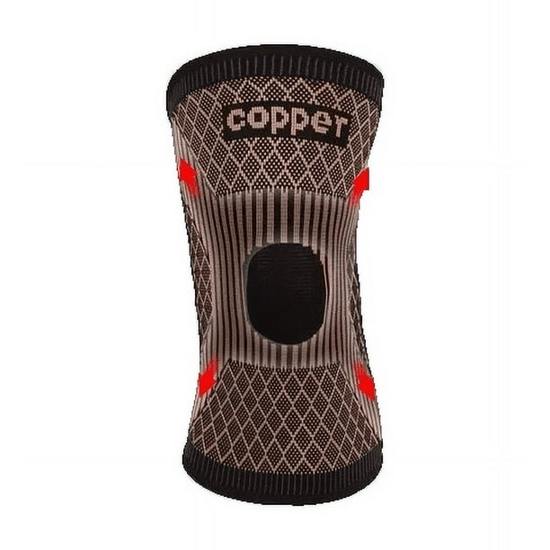 Rodillera Compresión Fibra De Cobre Alivio Artritis Cooper XL | Lider