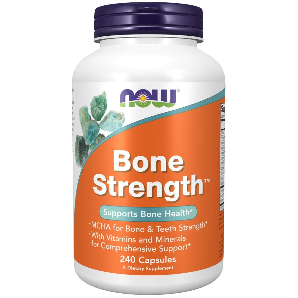 Suplementos Bone Strength Con Mcha 240 Cápsulas | Lider