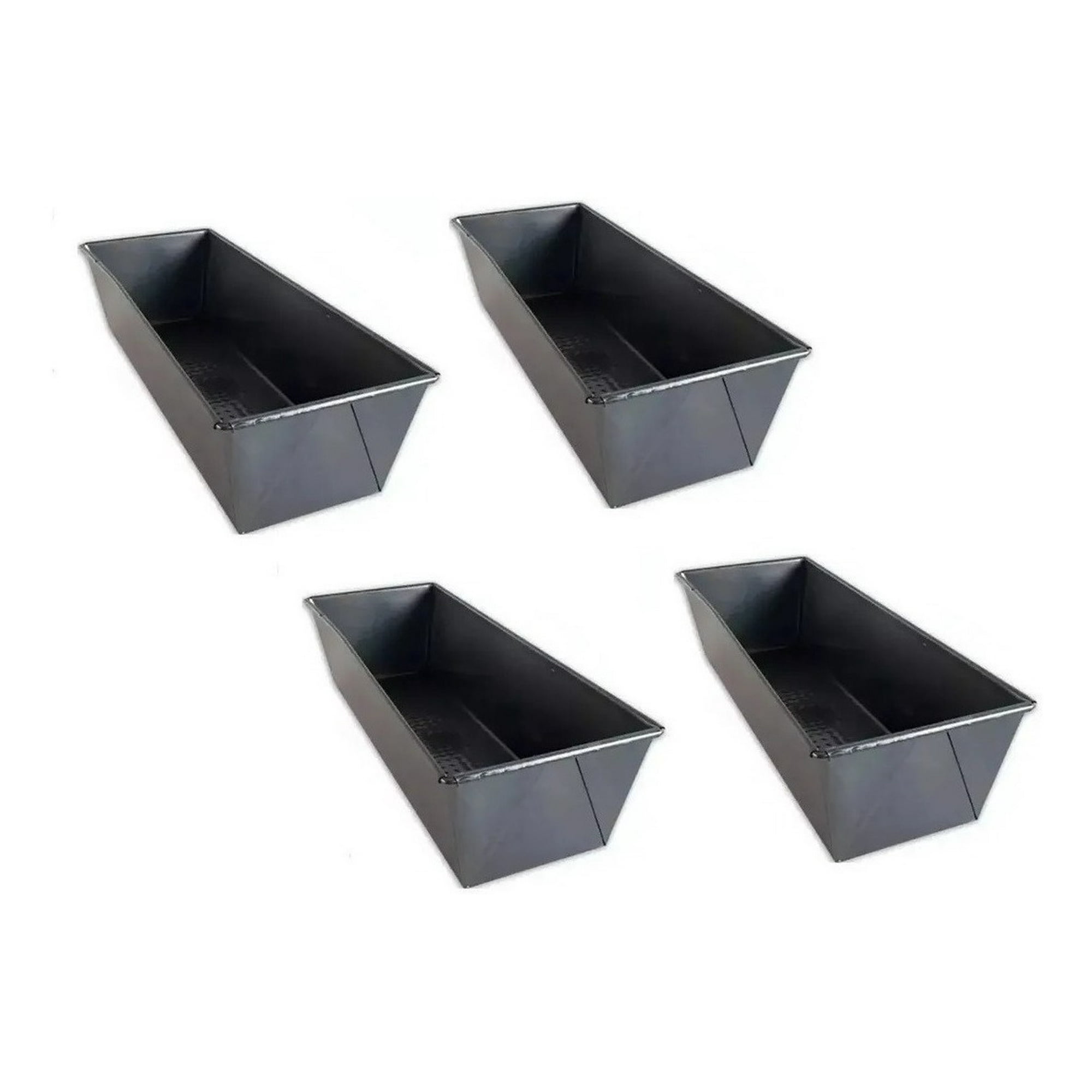 4 Molde Pan Molde Para Pan De Molde Rectangular Queque 30cm | Lider