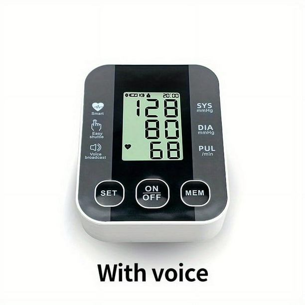 Digital Blood Pressure Monitor Upper Arm BP Machine Pulse ...
