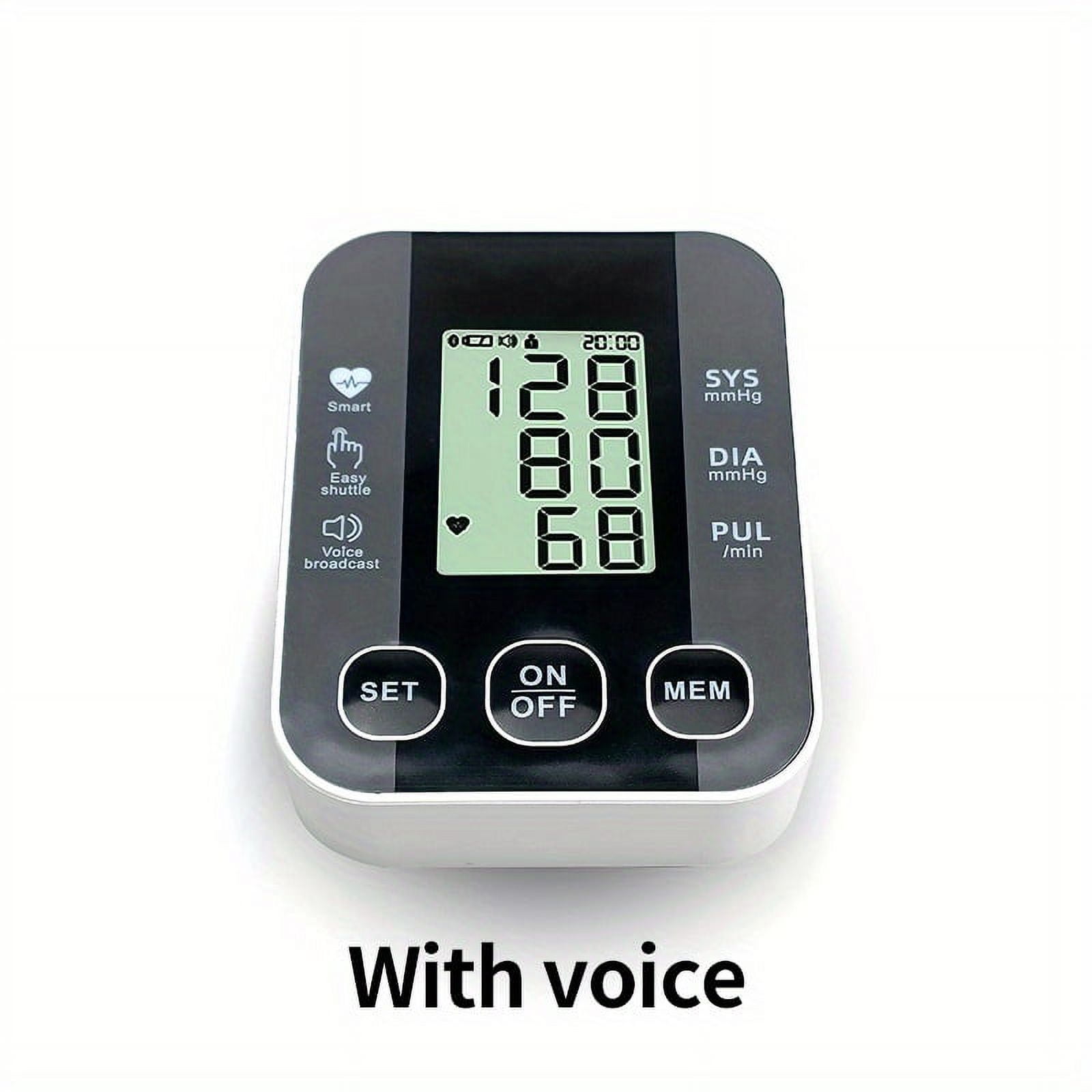 Digital Blood Pressure Monitor Upper Arm BP Machine Pulse ...