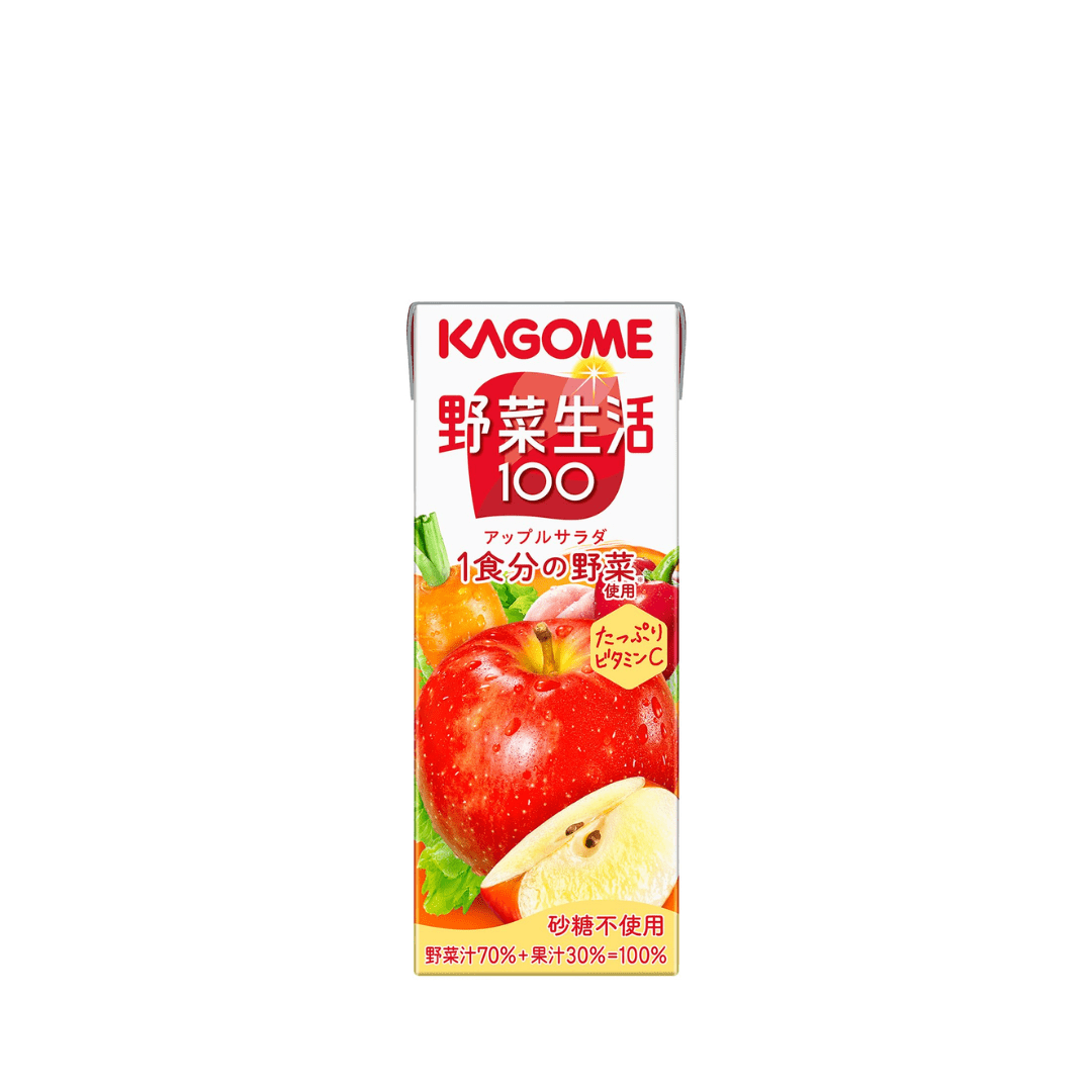 Jugo Ensalada Manzana Vegetable Life 100 Kagome 200 Ml | Lider
