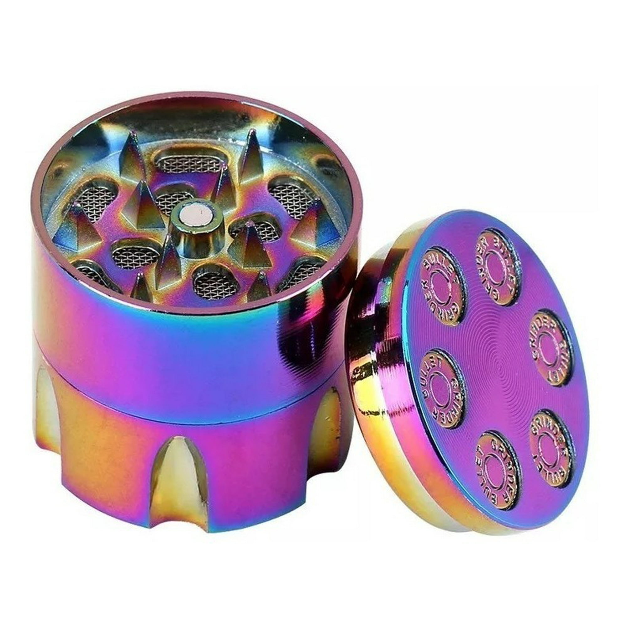 Moledor Metalico Grinder Molinillo 3piezas 30mm De Tabaco | Lider