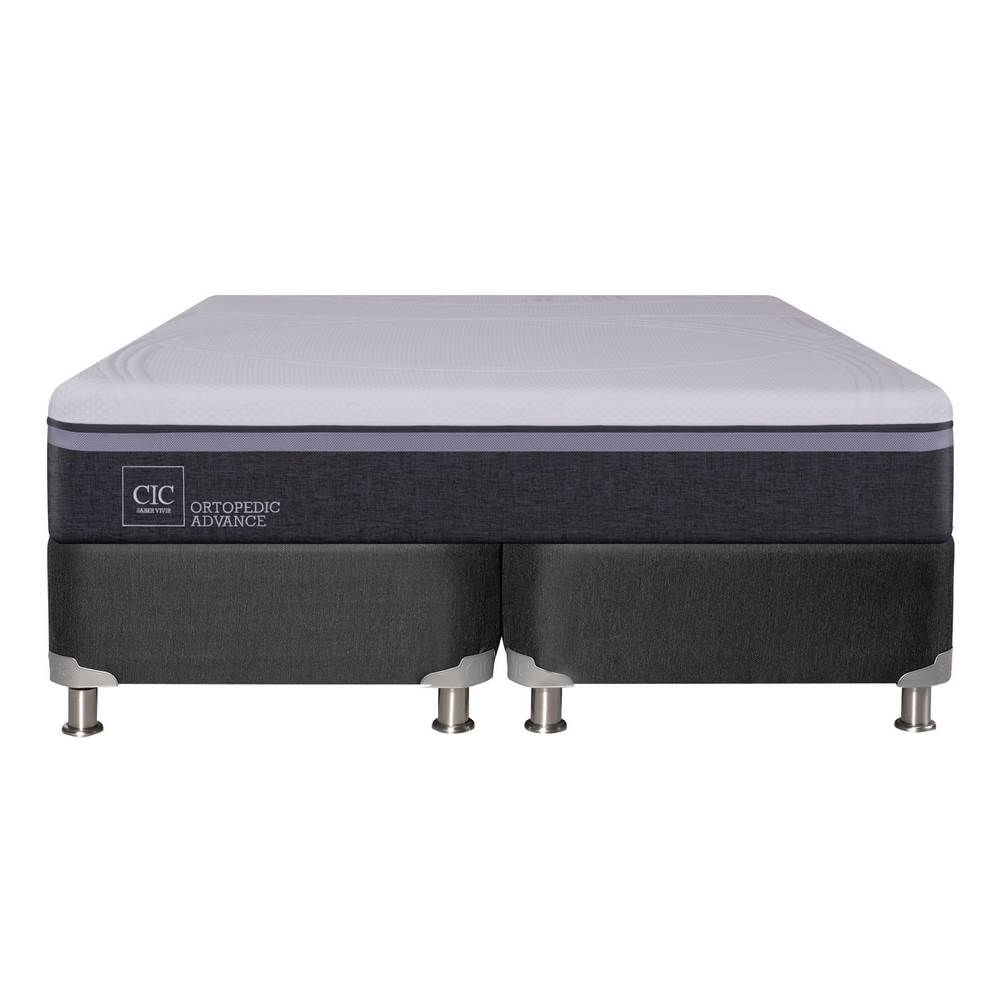 Cic - Box Spring Ortopedic Advance King Base Dividida