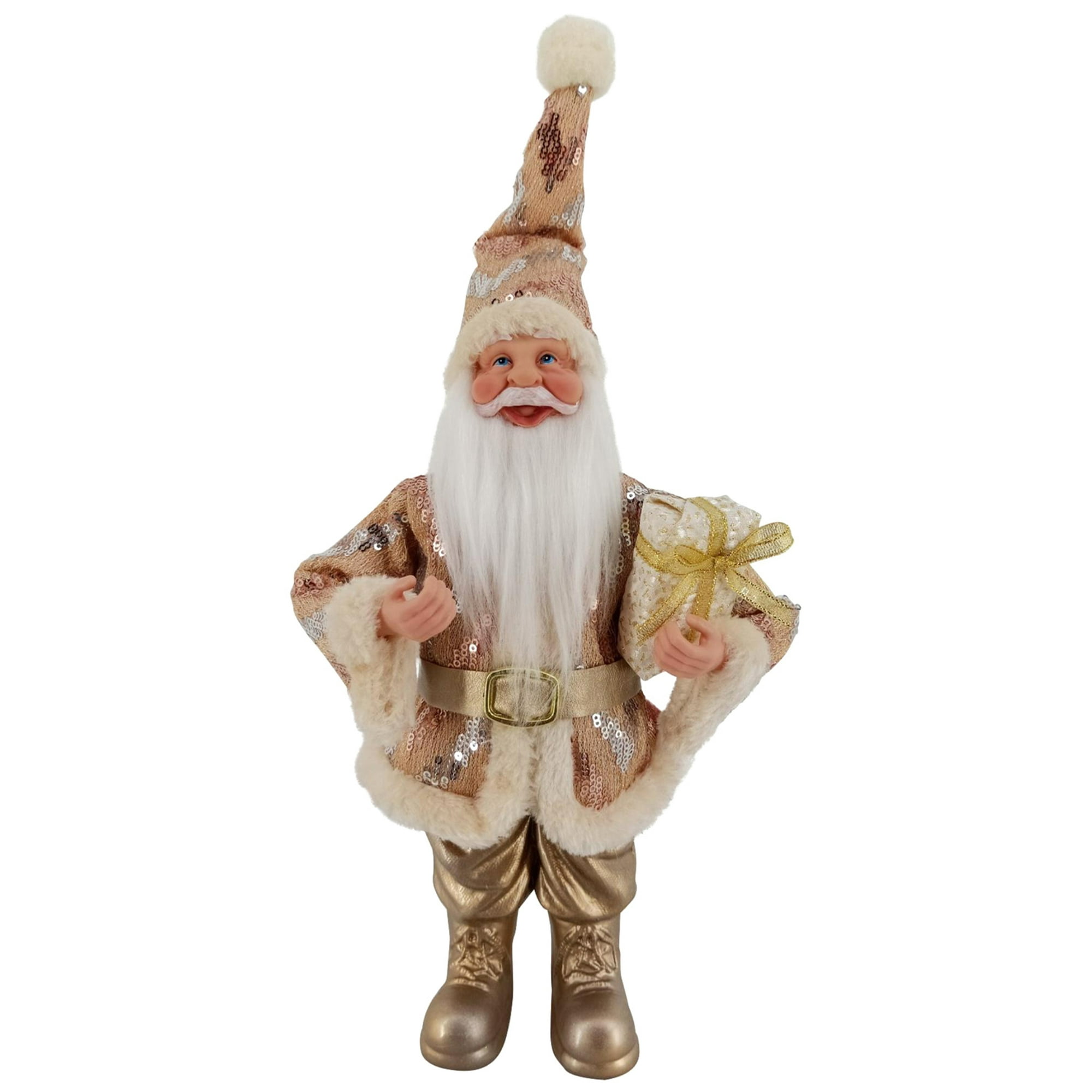 Figura Decorativa Santa Dorado Copper 31 Cms. | Lider