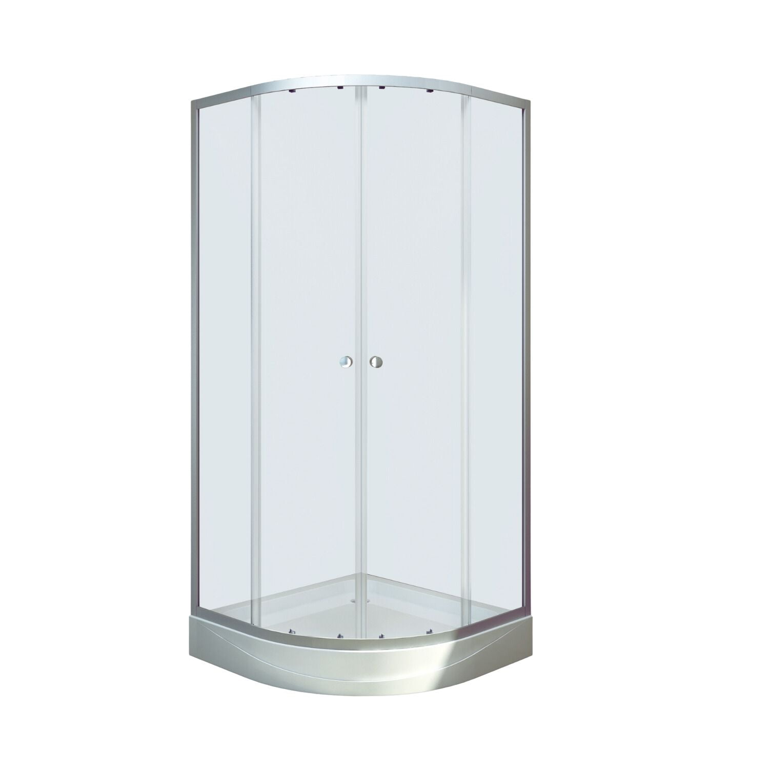 Cabina de Ducha SHOWER Curvo 90X90X200CM SATIN. | Lider