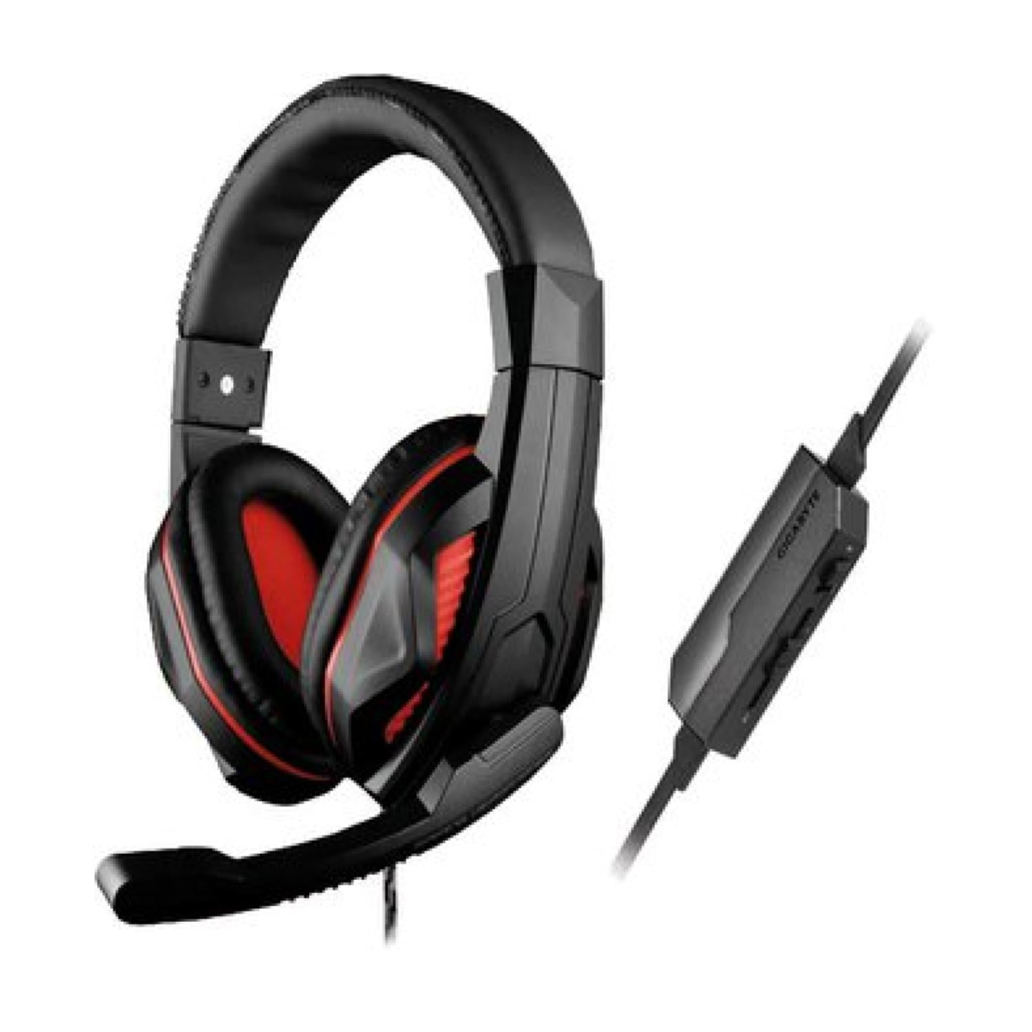 Audifonos Gamer Jack 3.5 Ps5 Xbox Ps4 Negro Rojo Audio Pro | Lider