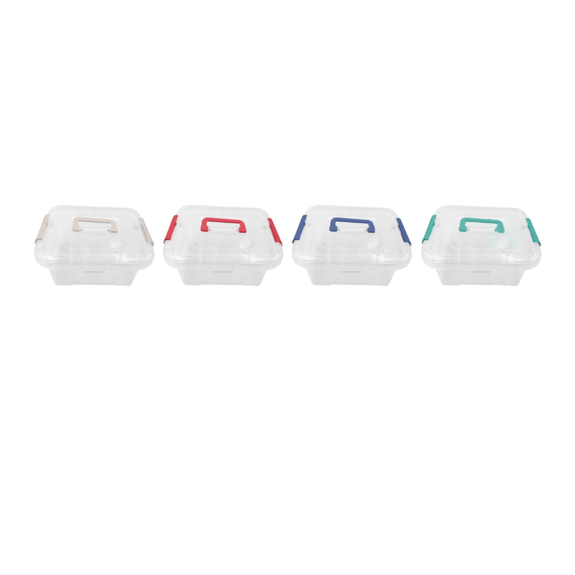 Caja Organizadora 1.6L Ha1137 Polipropileno Multicolor | Lider