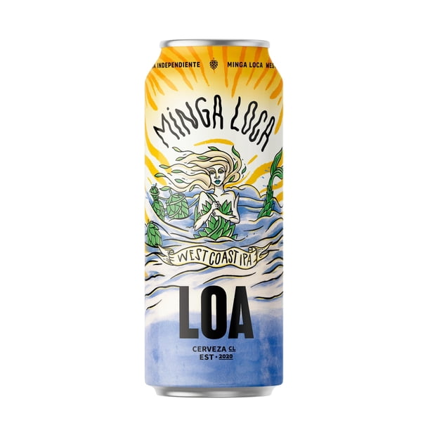Minga Loca (West Coast IPA) 6 Pack 470ml | Cerveceria LOA | Lider