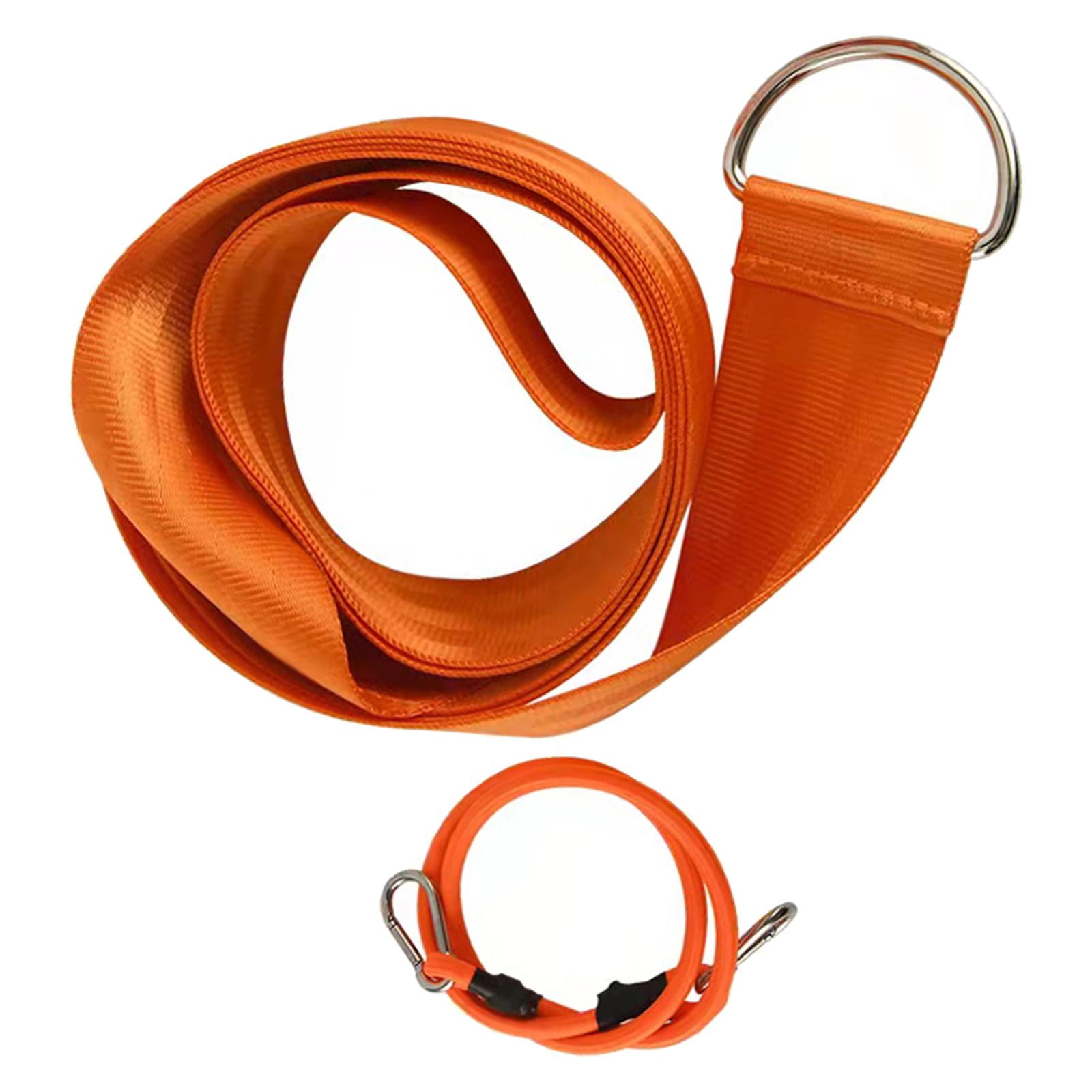 Tennis Trainer Belt Swing Practice Power Running Tools Naranja | Lider